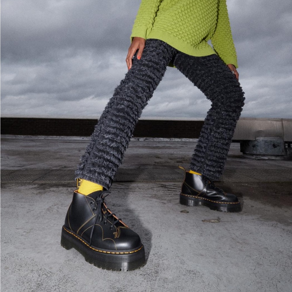 Dr Martens Church Platform Monkey Boots Noavk Uk11 Us… - Gem